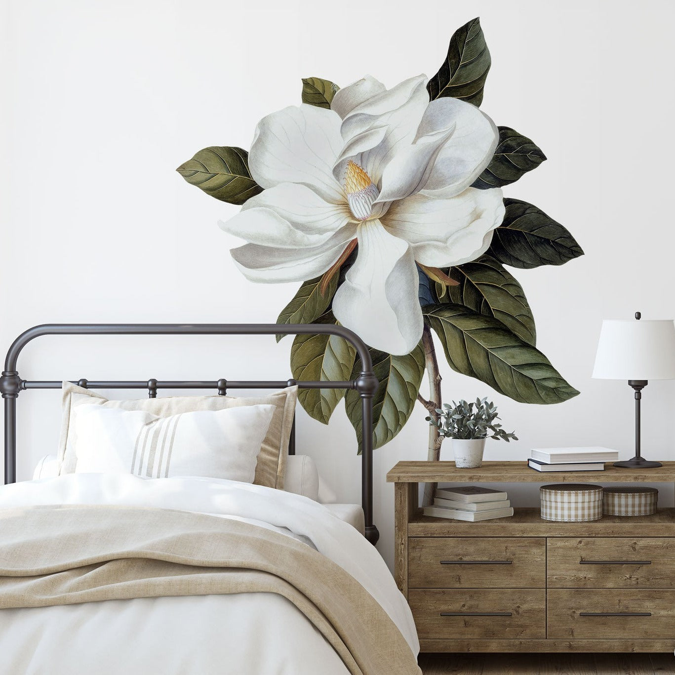 Oversize Magnolia Decal – Curated Walls